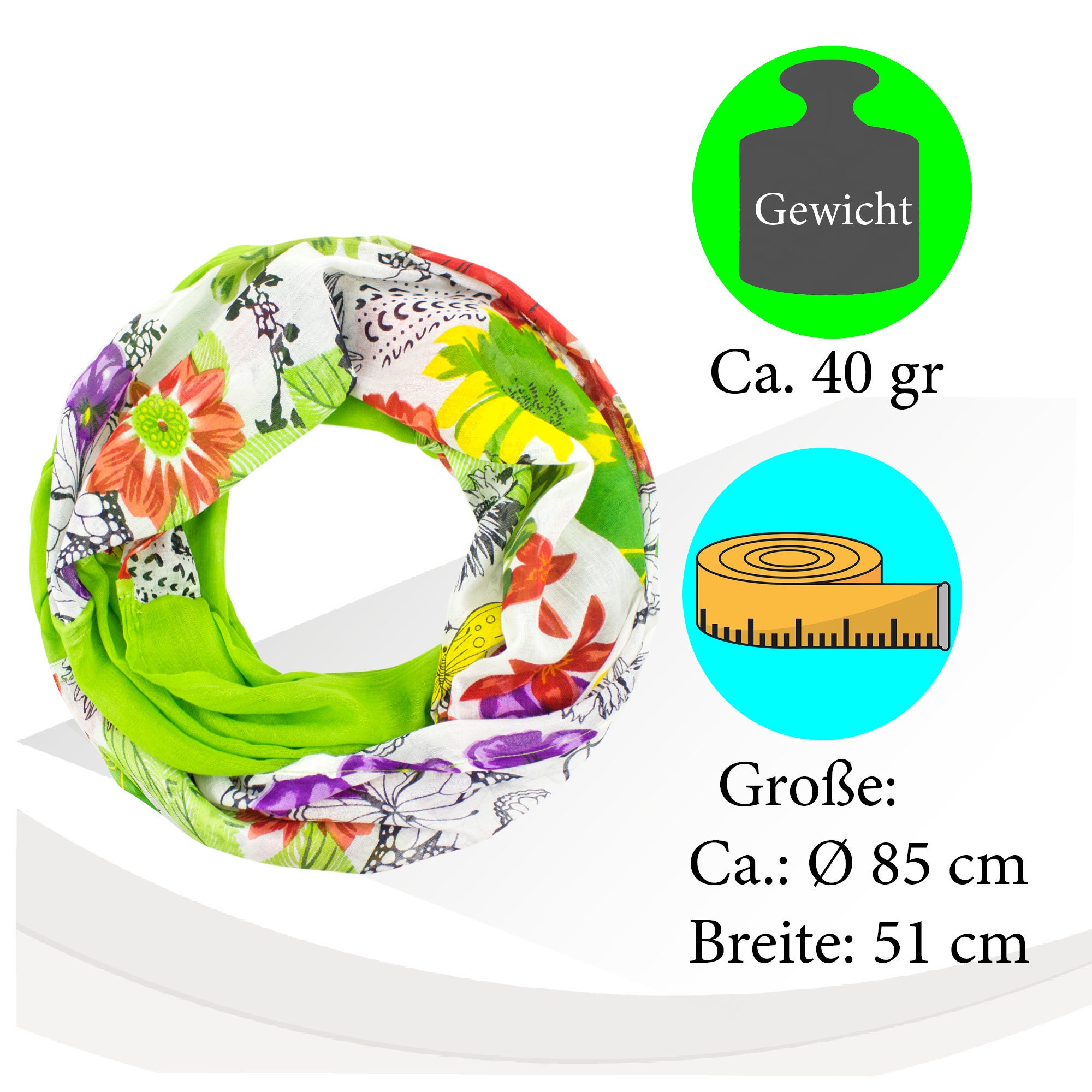 Baumwolle Loop Schal Sommer Loop Schal Damen Loop Schal - Etsy.de