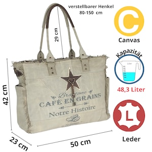 Handbag Shopper Beige Bag, Weekender Canvas Bag, Vintage Bag, Retro Bag ...