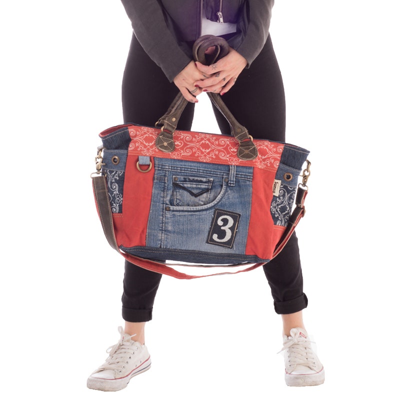 Canvas Handbag - Etsy