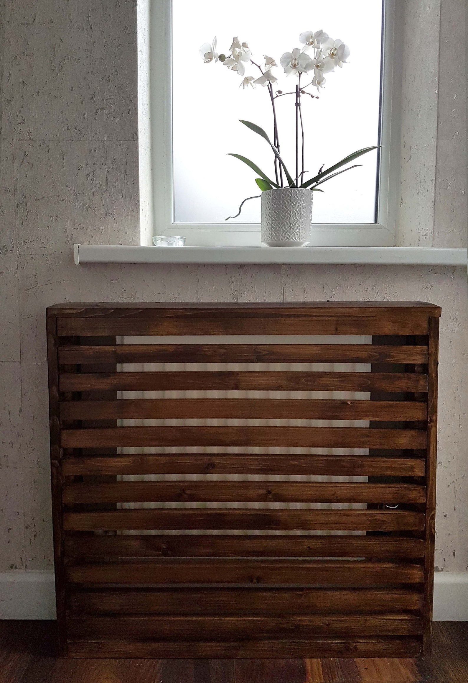 Pinterest Inspired Slat Radiator Cover Made to Measure | Etsy UK