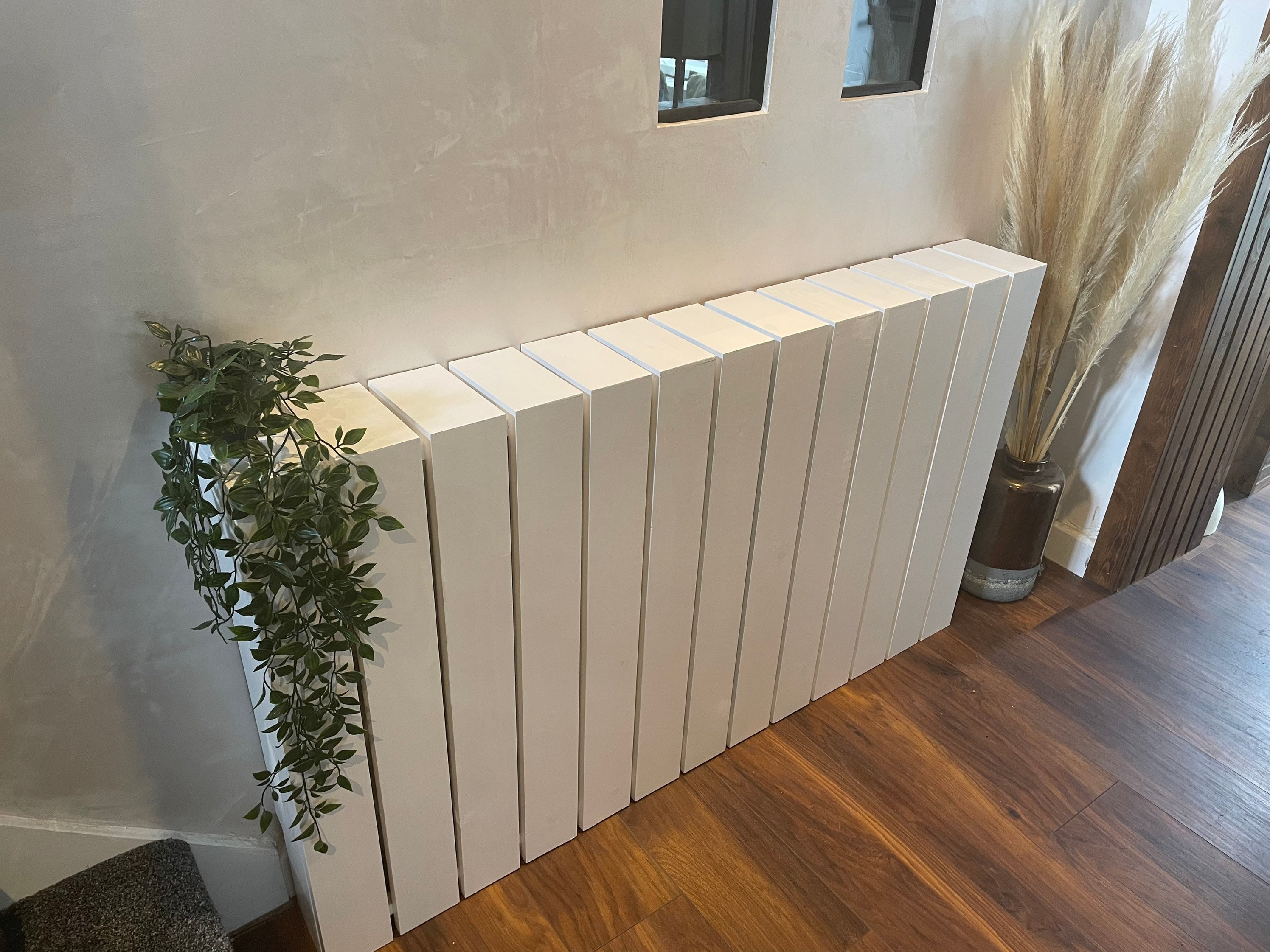 Elemental Custom Radiator Cover - Wide Vertical Slat Design, Custom ...