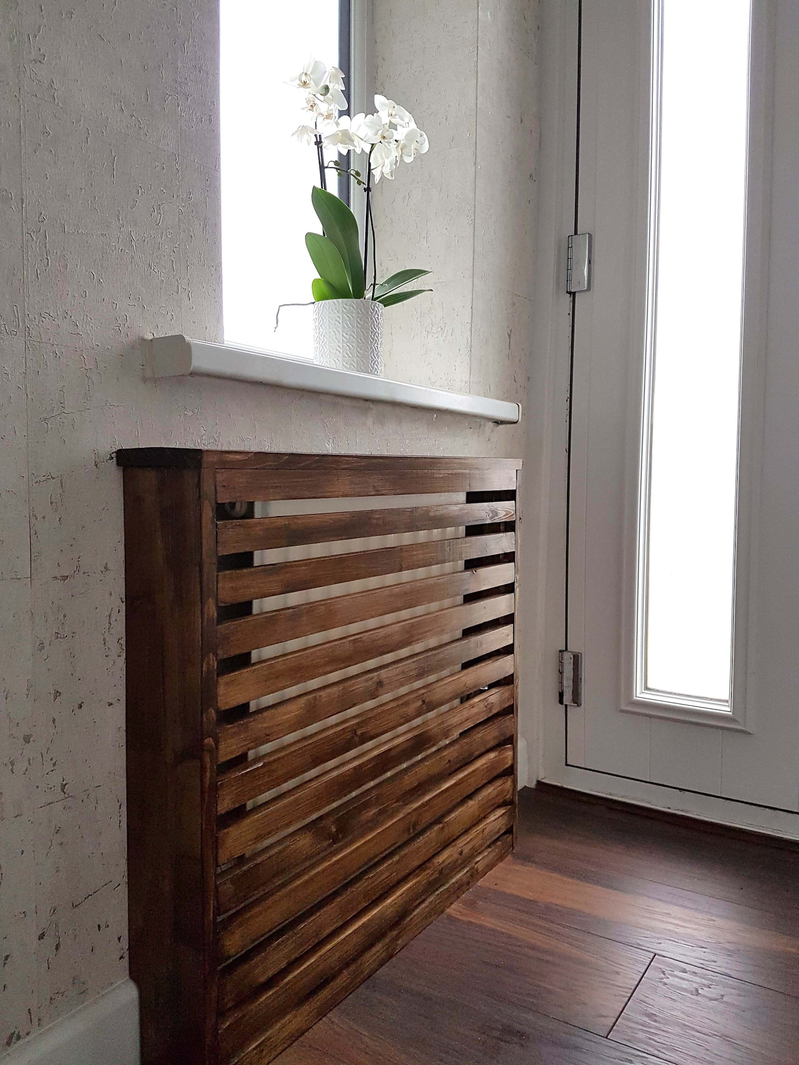 Pinterest Inspired Slat Radiator Cover Made to Measure | Etsy UK