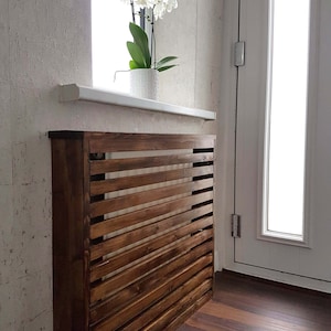 Pinterest Inspired Slat Radiator Cover Made to Measure - Etsy UK