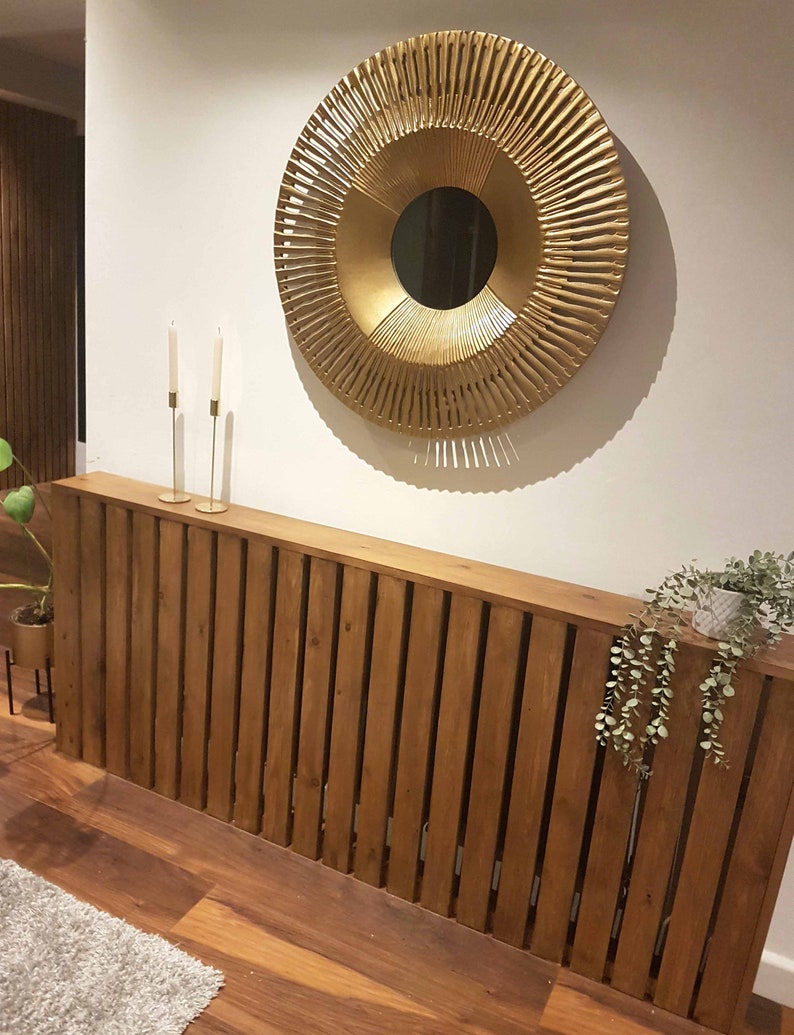 Pinterest Inspired Wide Slat Vertical Radiator Cover Made to - Etsy UK