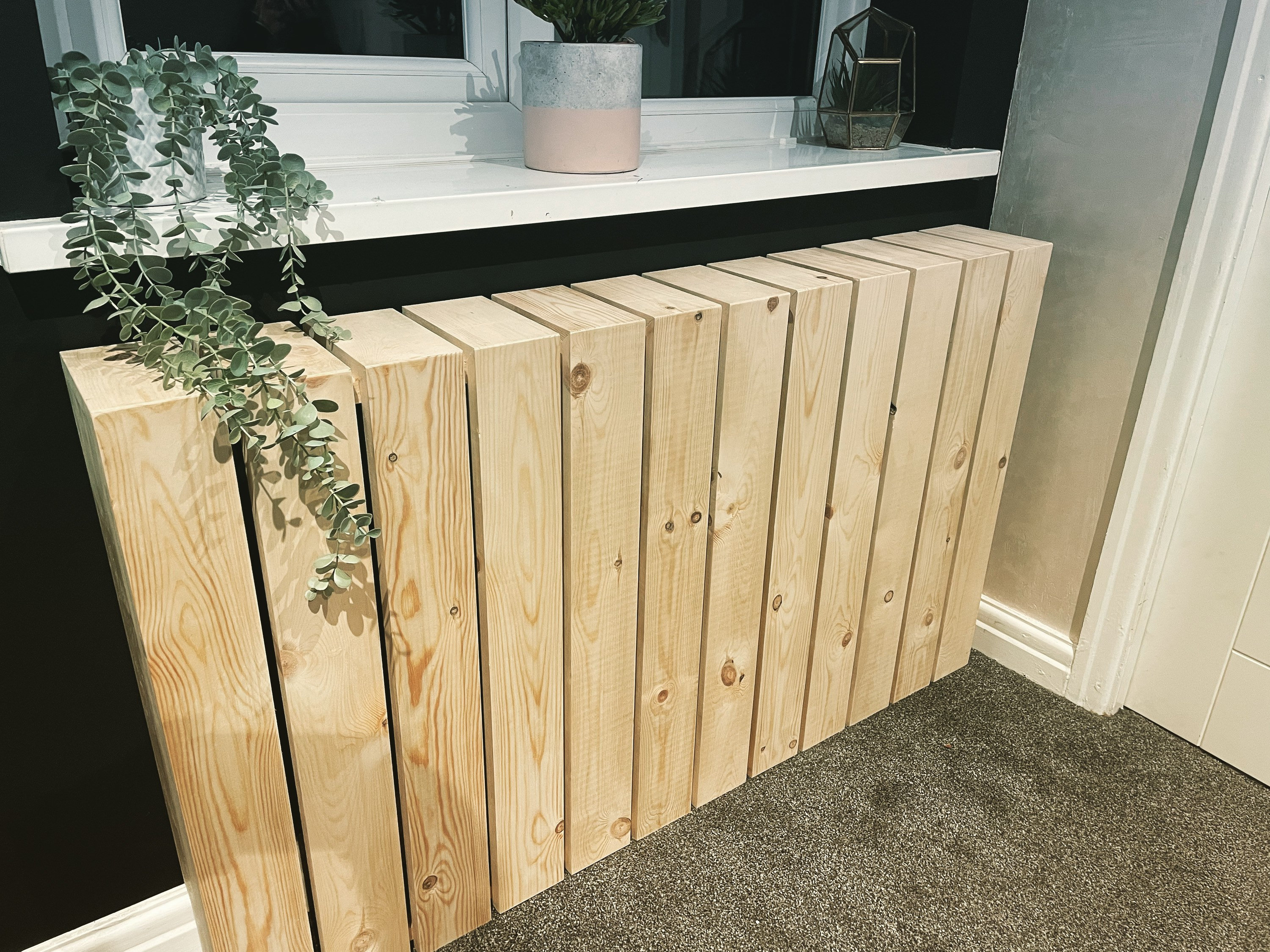 Elemental Custom Radiator Cover - Wide Vertical Slat Design, Custom ...