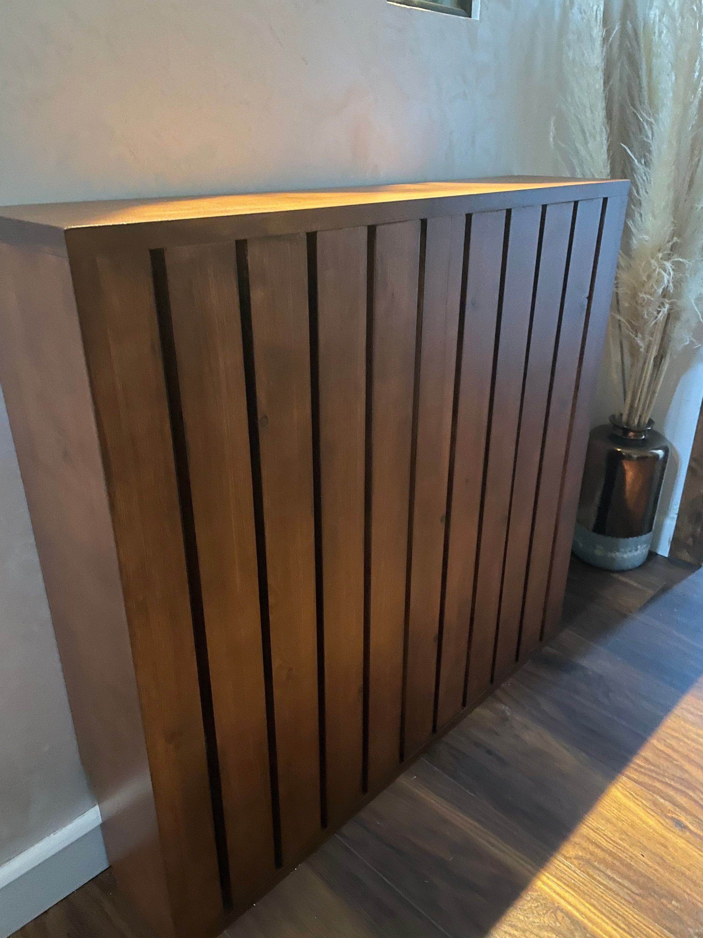 Pinterest Inspired Wide Slat Vertical Radiator Cover Made to - Etsy UK