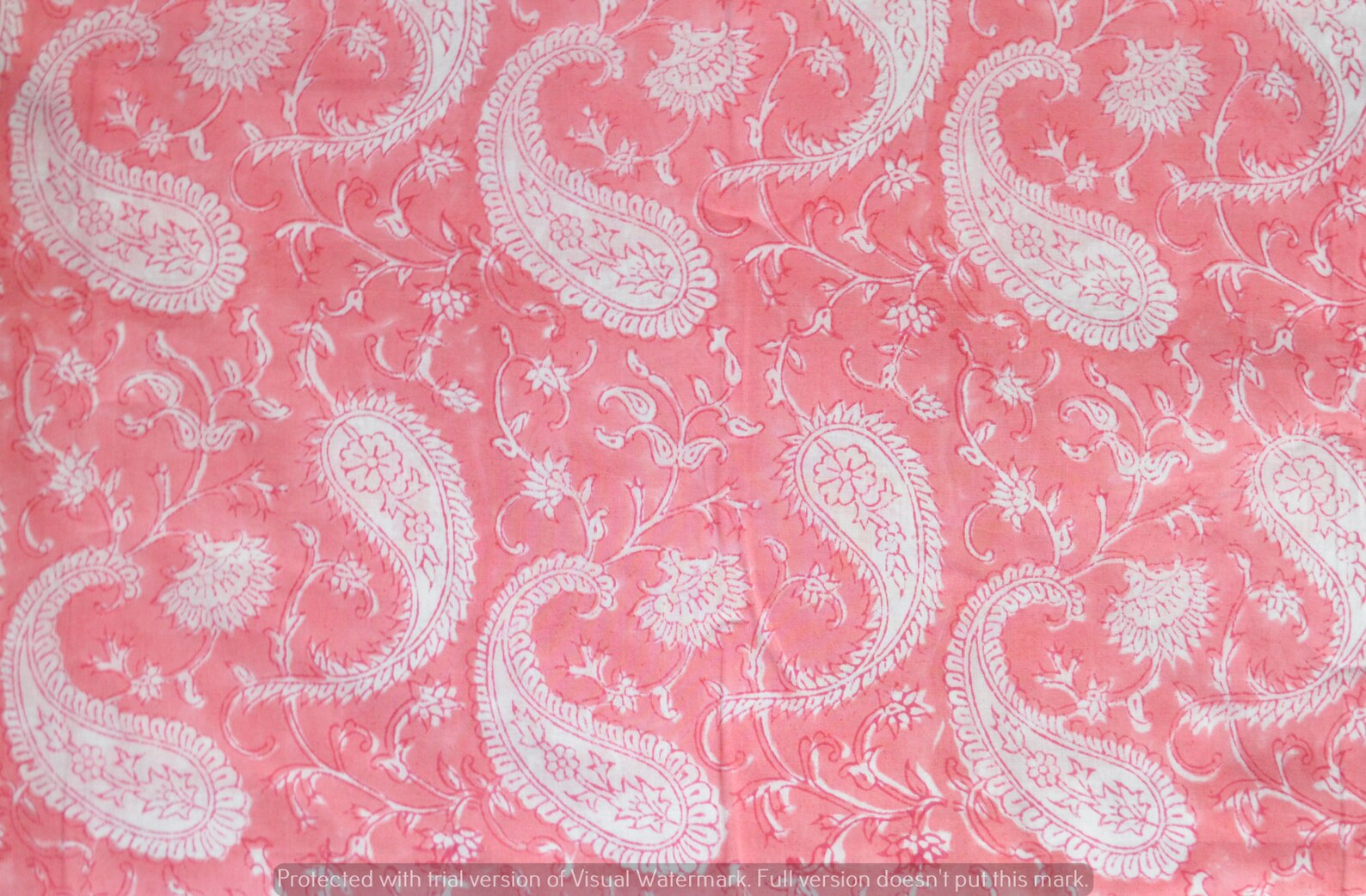 Paisley Print Indian Handmade Ethnic by the Yard Women - Etsy