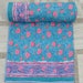 Tree Block Art Sale Rezai Indian Hand Block Print Light Weight Winter ...