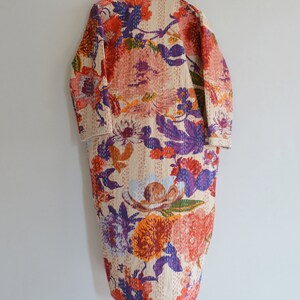 Sale Kimono Cotton Kantha Kimono, Indian Handmade Kantha Quilt Jacket ...