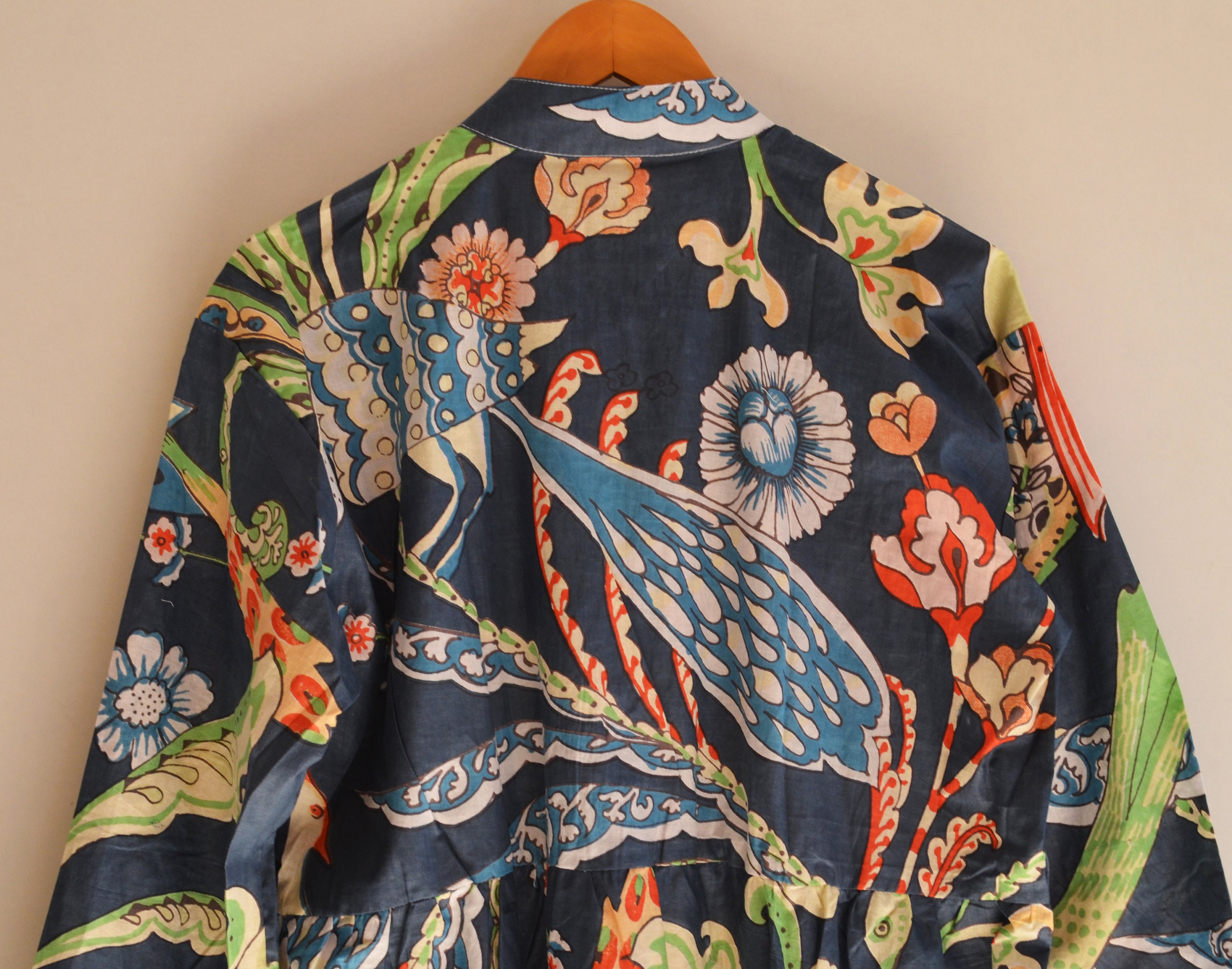 Organic Cotton Women Wear Dress Beautiful Floral Print Women - Etsy