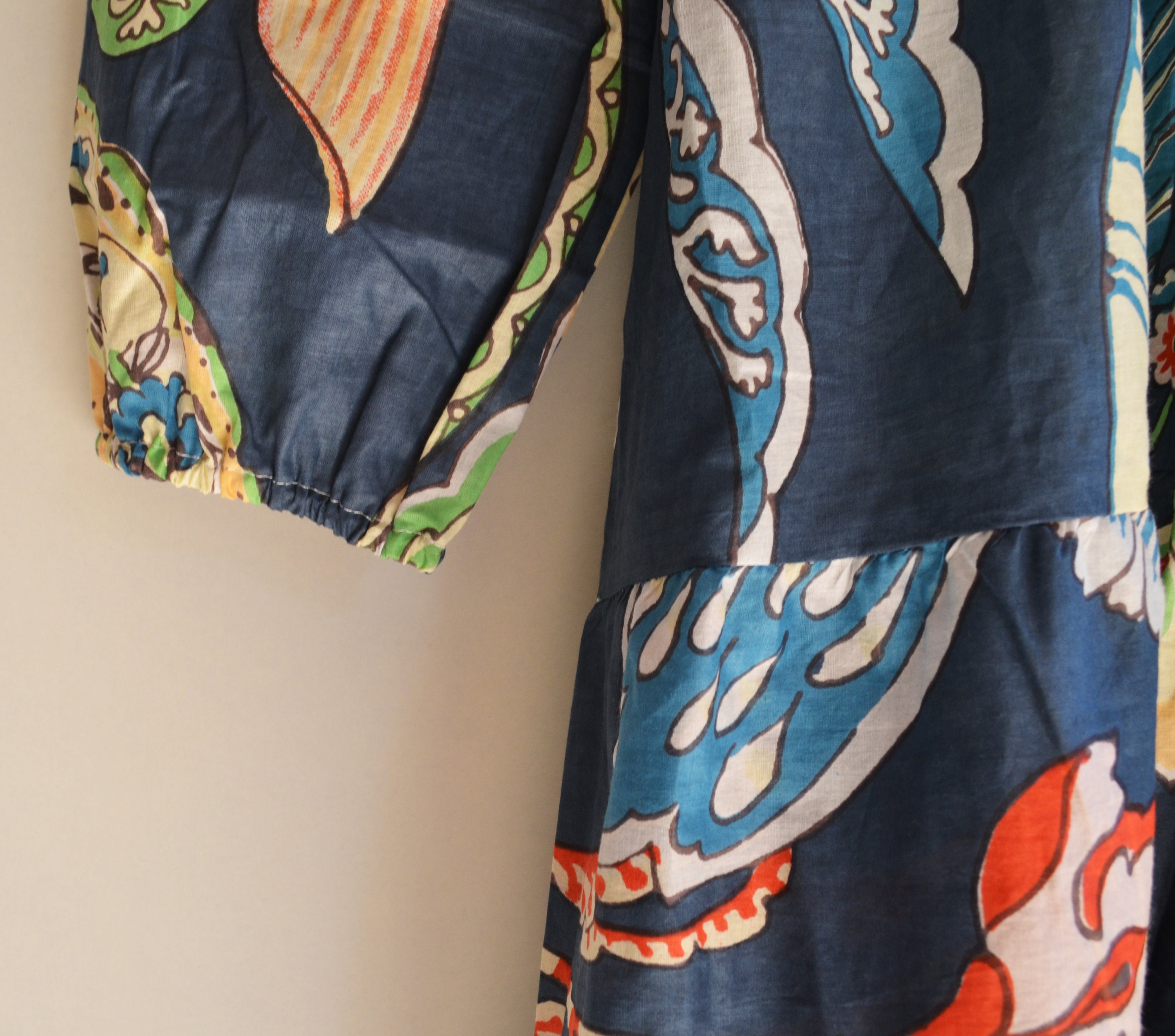 Organic Cotton Women Wear Dress Beautiful Floral Print Women - Etsy