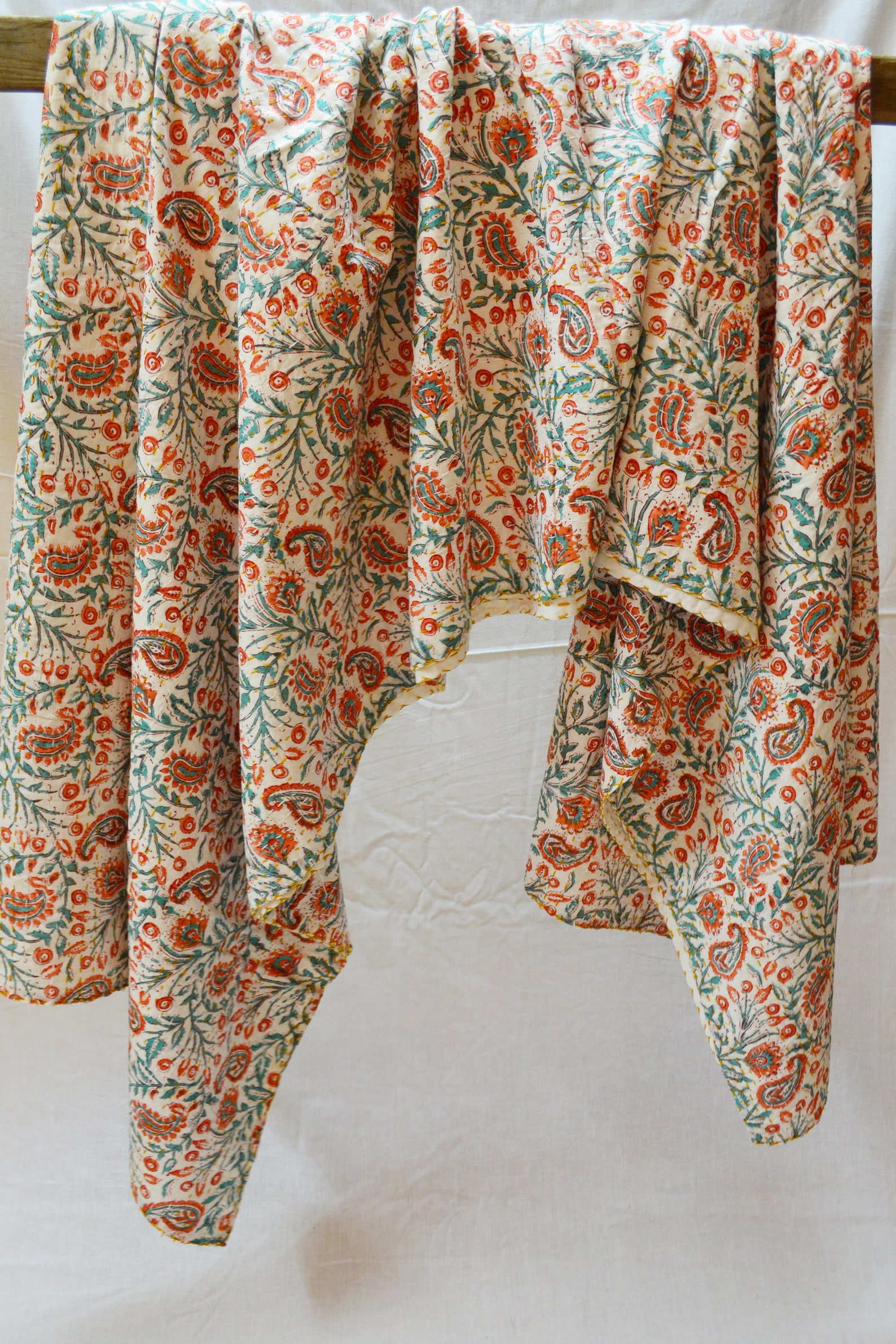 New Indian Pure Cotton Traditional Bedding Bed - Etsy