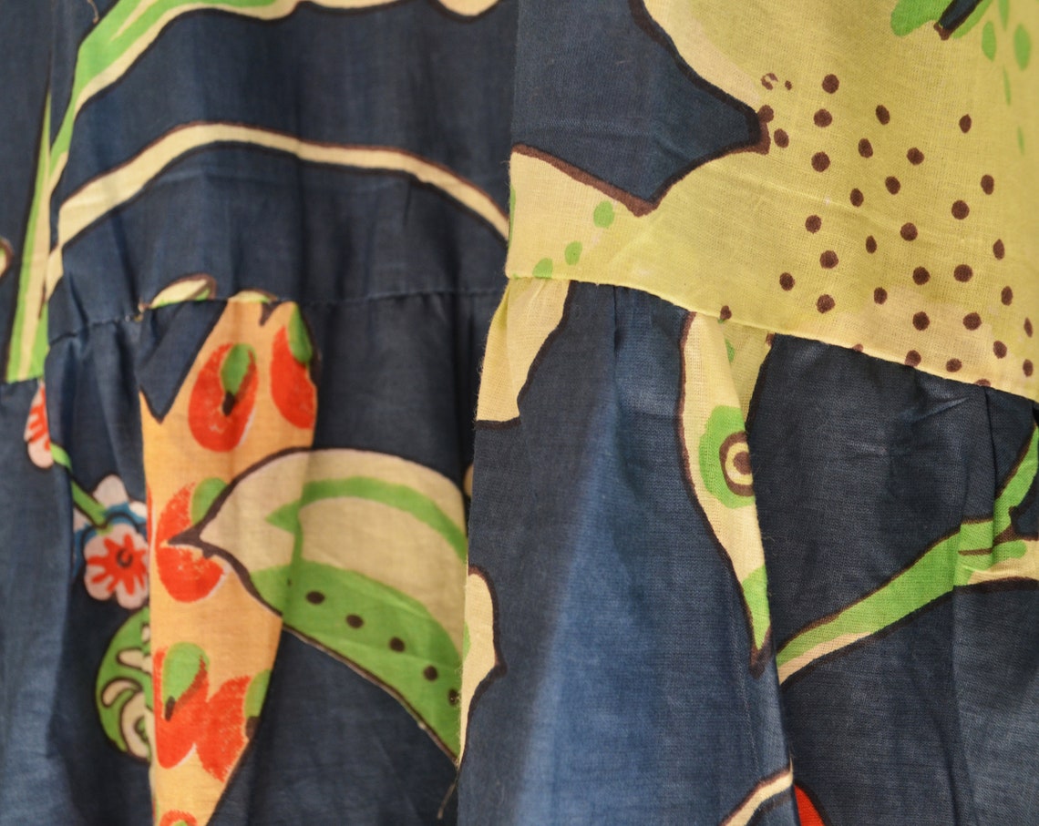 Organic Cotton Women Wear Dress Beautiful Floral Print Women - Etsy