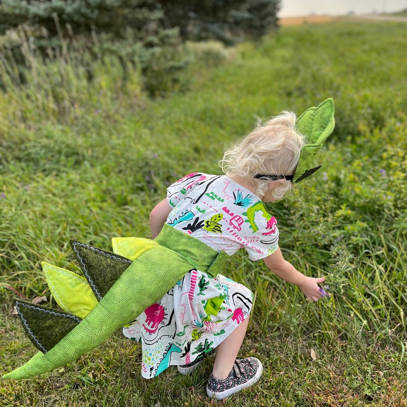 Dinosaur Dress - Etsy