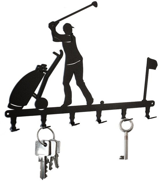 Key Board/hook Bar Golfer on Golf Course key Board Golf | Etsy