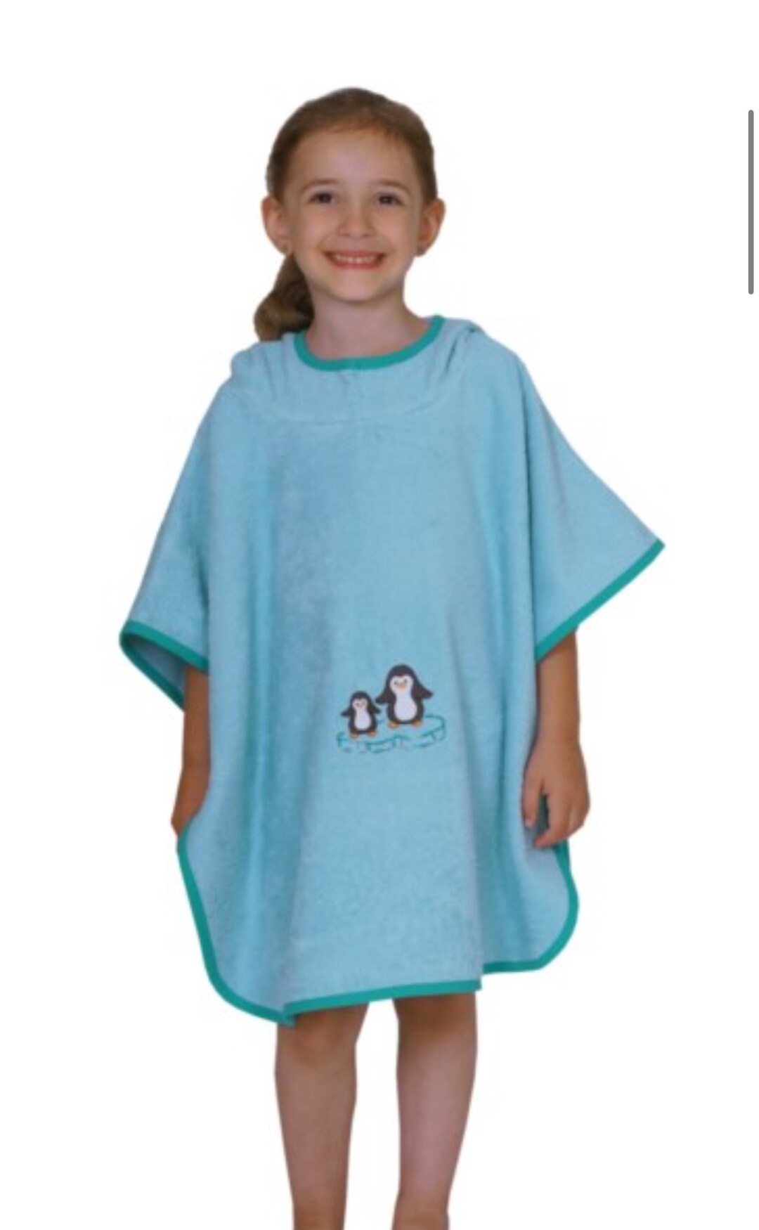 Bath Poncho, Baby Poncho, Embroidered With Application and Name - Etsy