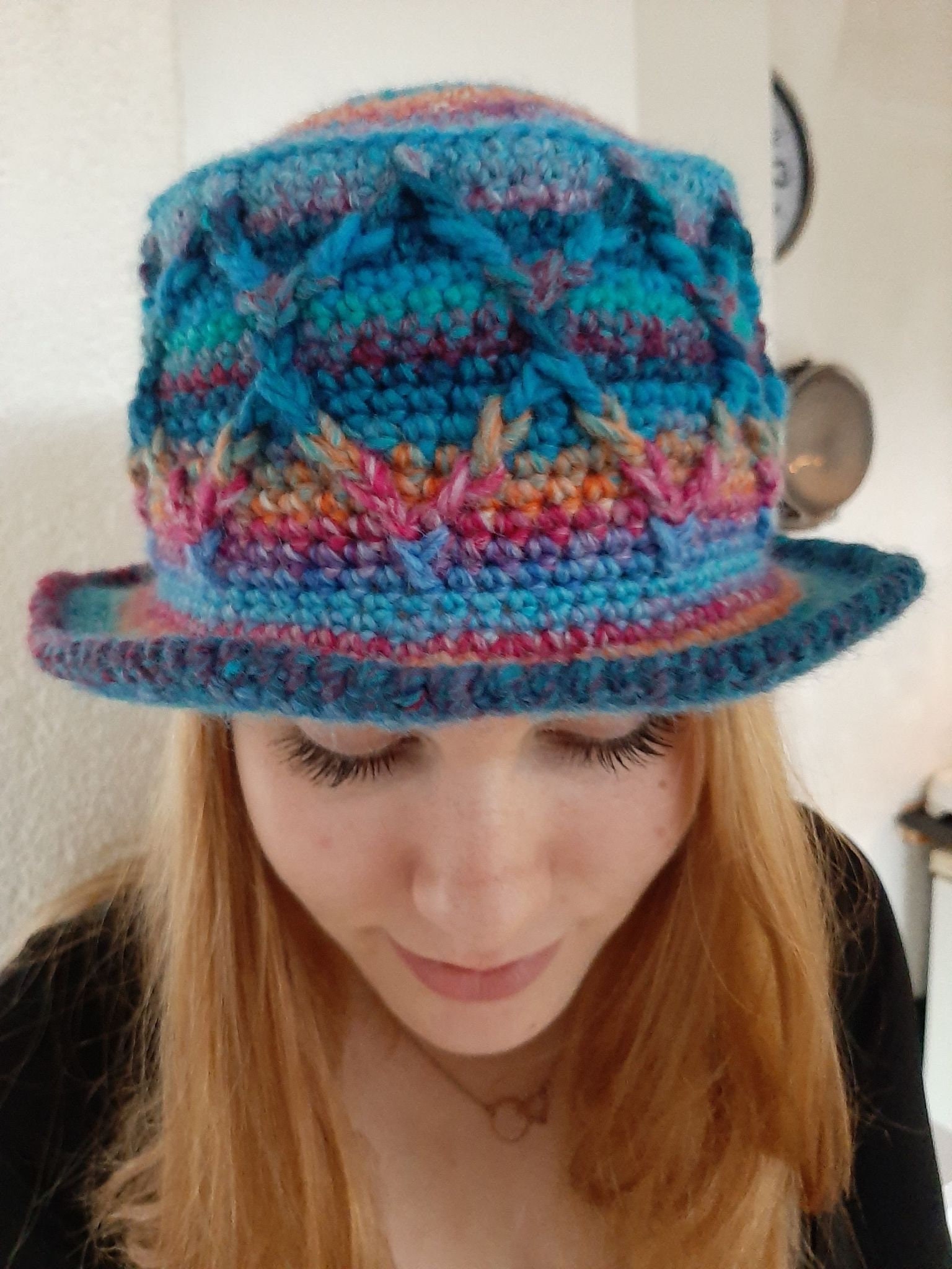 Buy Crochet Pattern Hat, Crochet, Pattern, Ladies Hat, Dutch Pattern ...