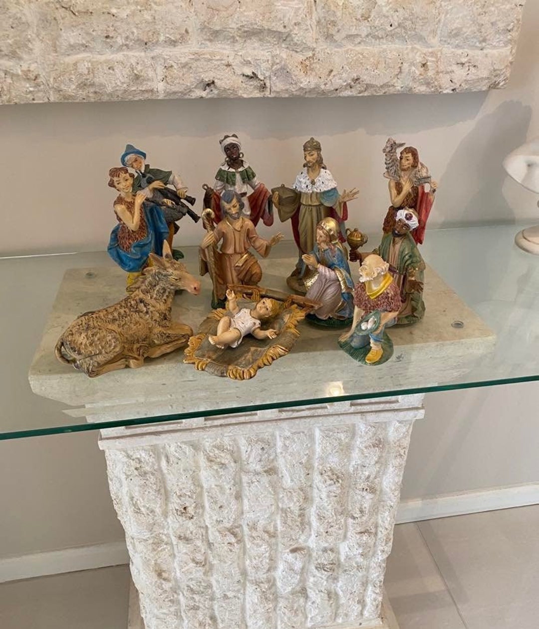 Vintage Italian Nativity Set 12 Piece Christmas Set - Etsy