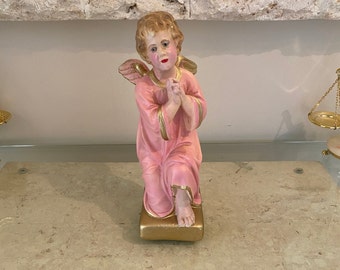 Plaster Angel Statue - Etsy