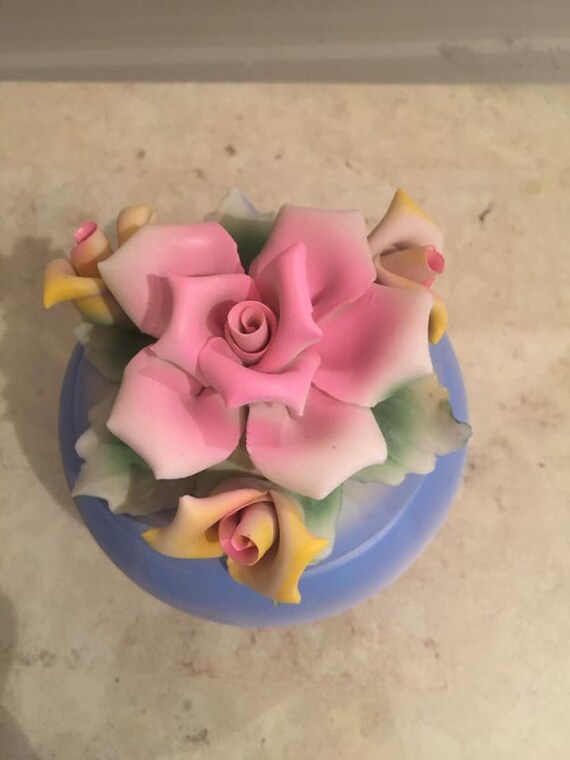 Capodimonte Trinket Box - Gem
