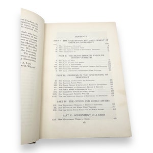 The Citizen and His Government John Lapp Andrew Weaver 1936 Illustrated ...