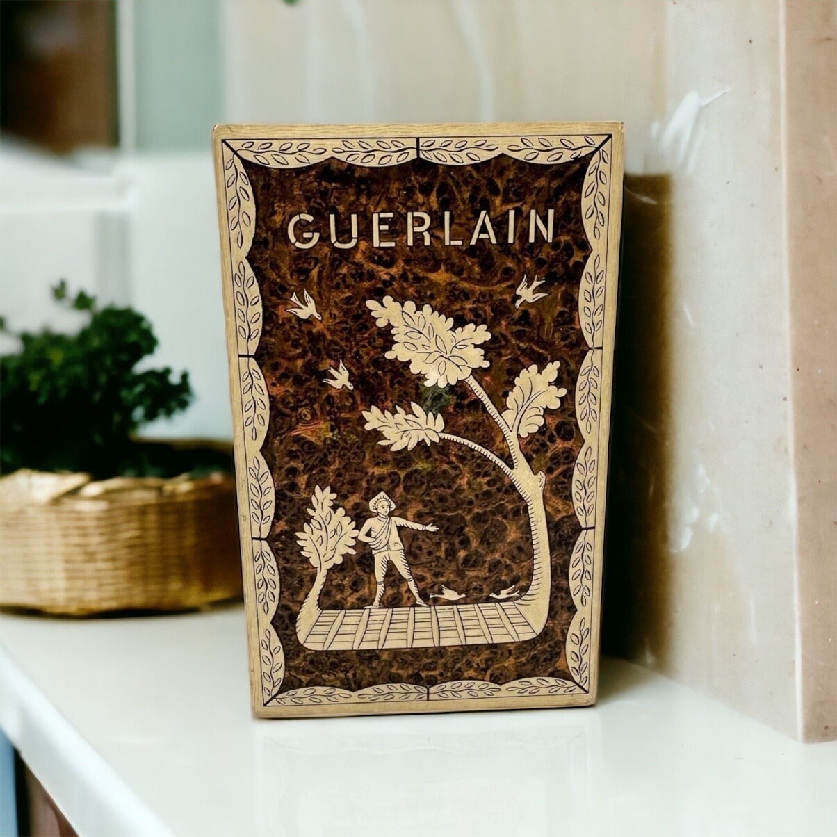 Vintage Guerlain Perfume Box Made in France Empty for Guerlain - Etsy