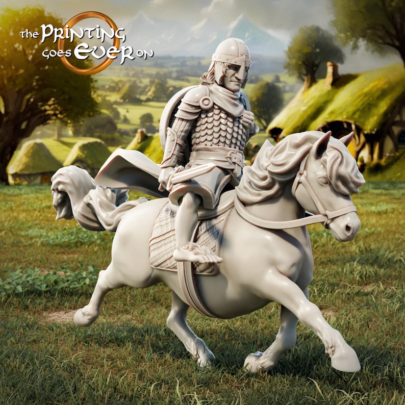 Halfling Heroes on Ponies | the Printing Goes Ever on | RESIN | Lord of ...