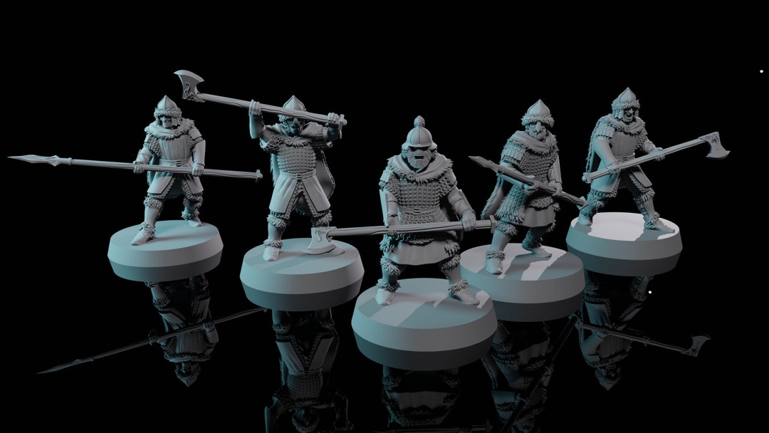 Lake-town Guards | Kzk Minis | RESIN | Northmen | Lord of the Rings ...