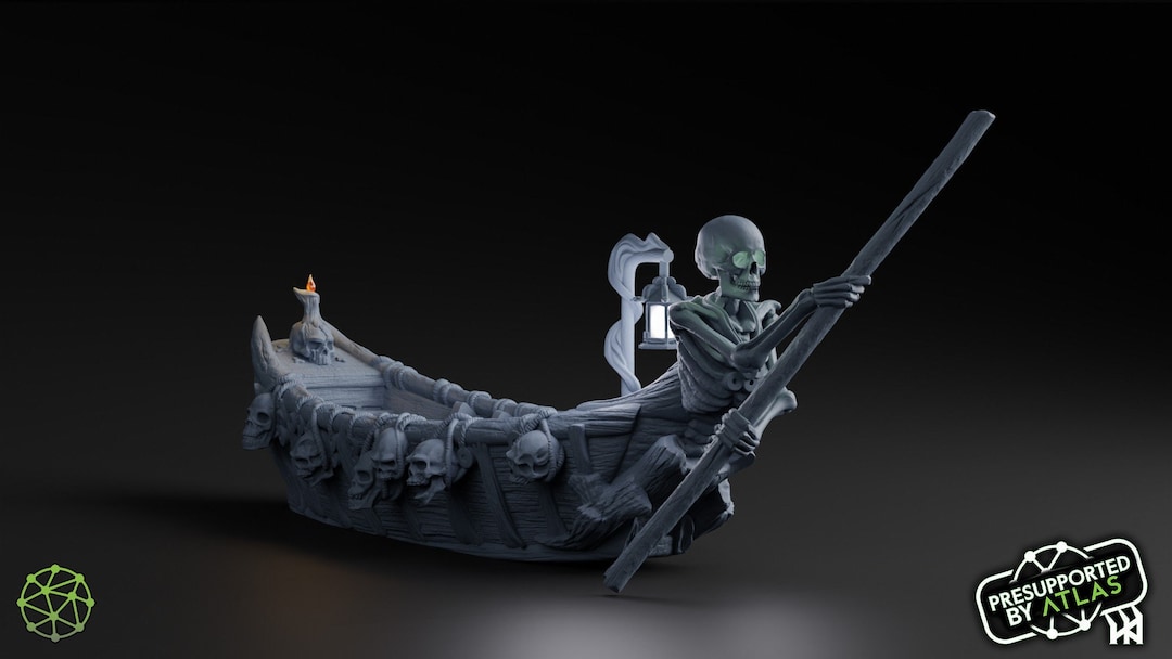 Charon, the Ferryman, 1/12 Scale Model ATLAS Resin Fantasy Demons of ...