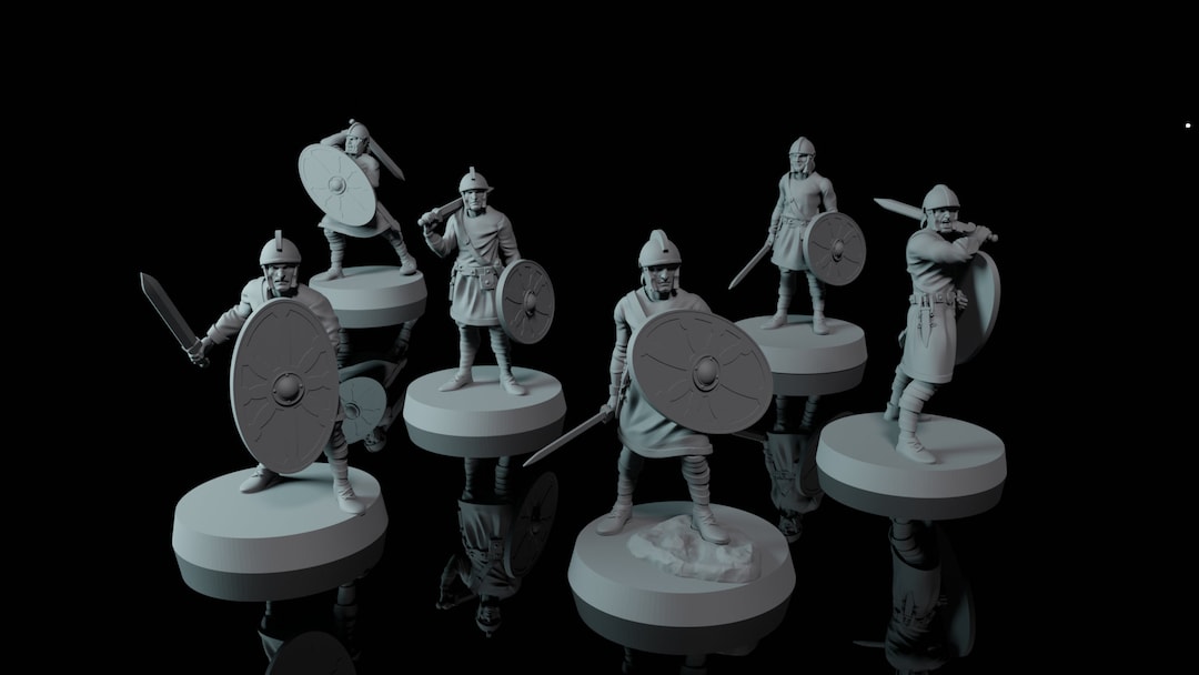 Late Roman Auxilia Infantry | Davale Games | RESIN | Historicals | Rome ...
