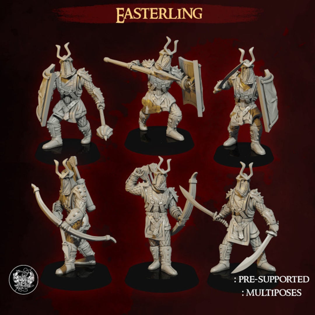 Easterling Warriors | the Master Forge | RESIN | Evil Human Infantry ...