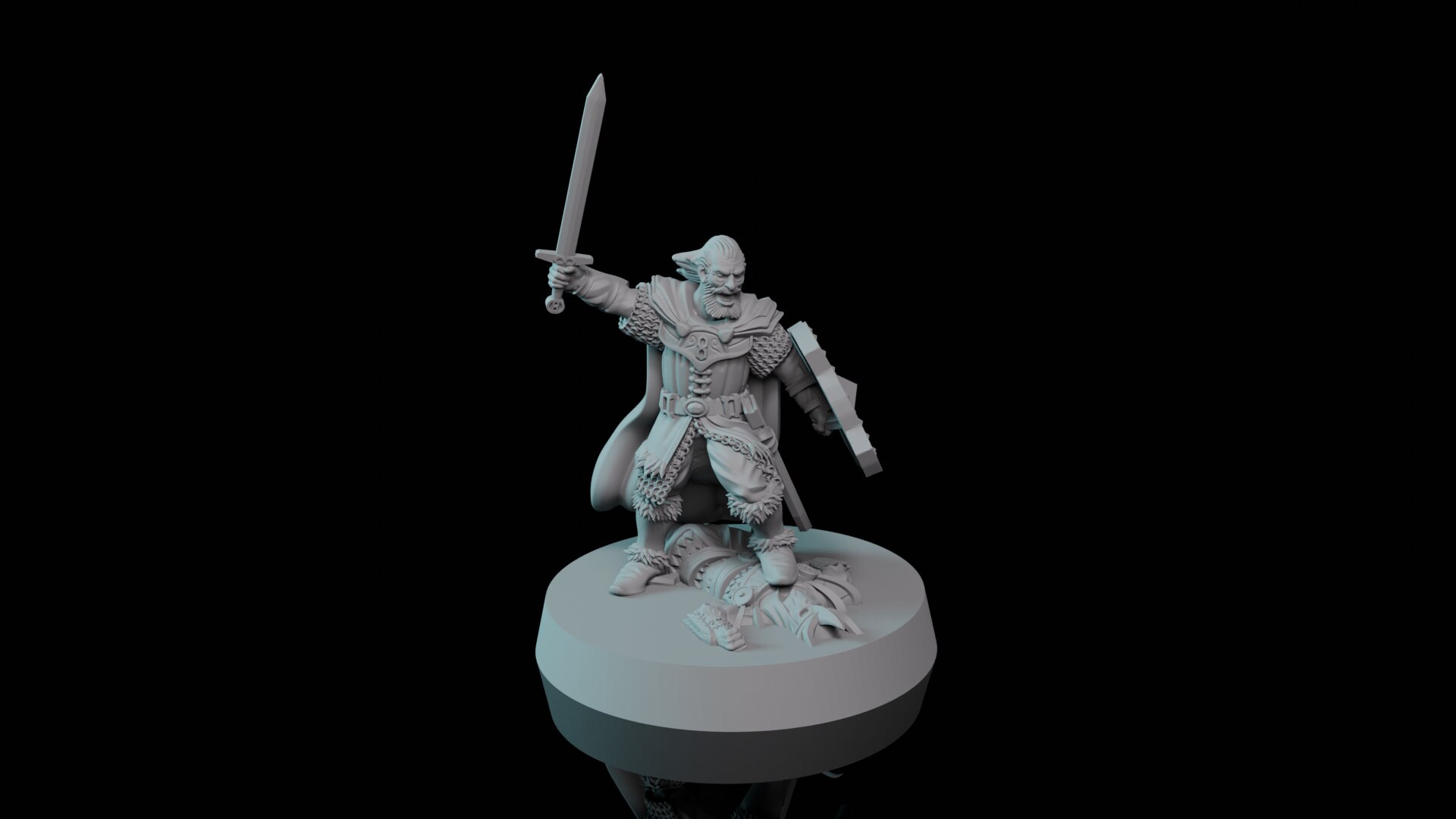 King Brand of the Northmen | Kzk Minis | RESIN | Dwarf Friends | Lord ...