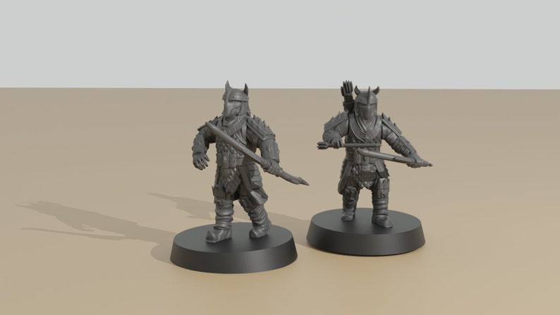 Easterling Immortal Warriors | Quartermaster 3d | RESIN | Easterlings ...