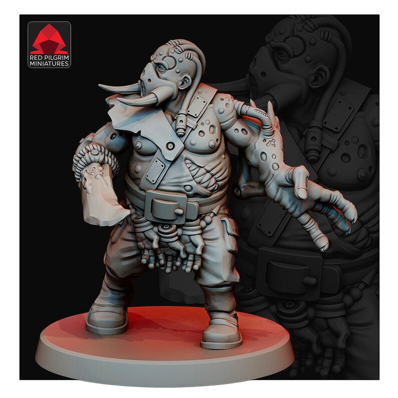 Oathbreaker Commandant | Red Pilgrim Miniatures | Corrupted Imperial ...