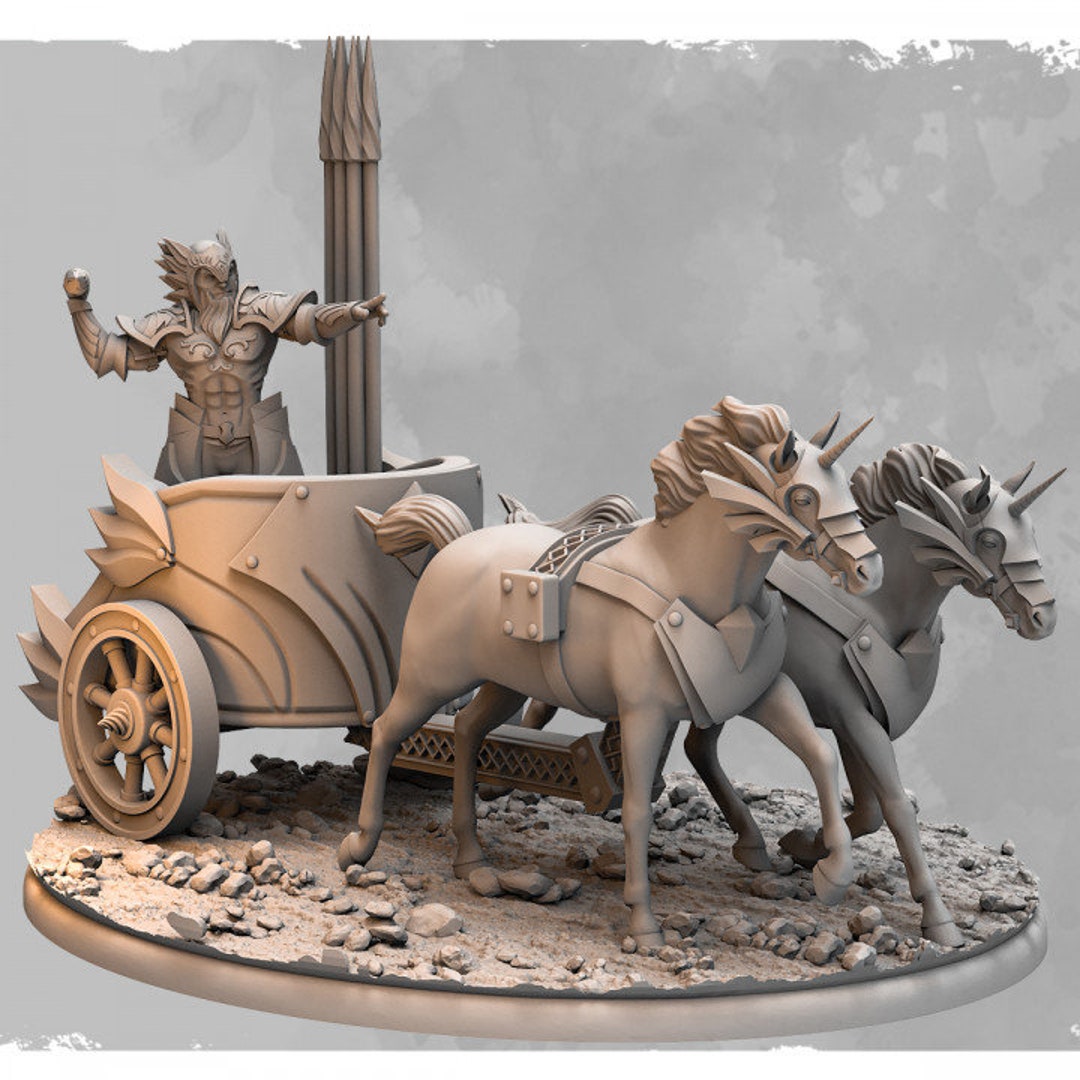 Trastor Chariot | the Shattered Crown: the Lion and the Wolf | RESIN ...