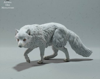 Dnd Arctic Fox - Etsy
