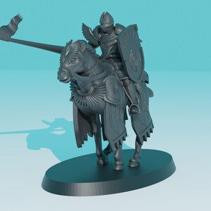 Knights of the Silver Swan | Kzk Minis | RESIN | Soldiers of the White ...