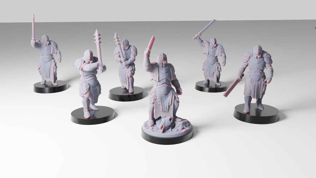 Black Tower Great Orcs Dark Lord Miniatures RESIN Mordor - Etsy