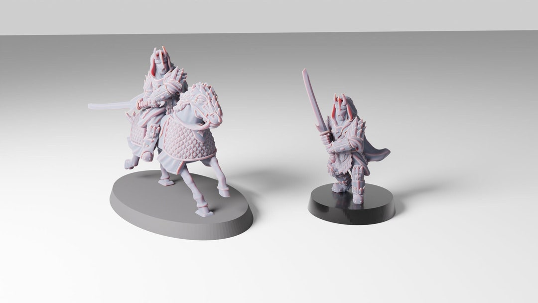 Eastern Master of Blades Quartermaster3d RESIN Soldiers of Rhun Lord of ...