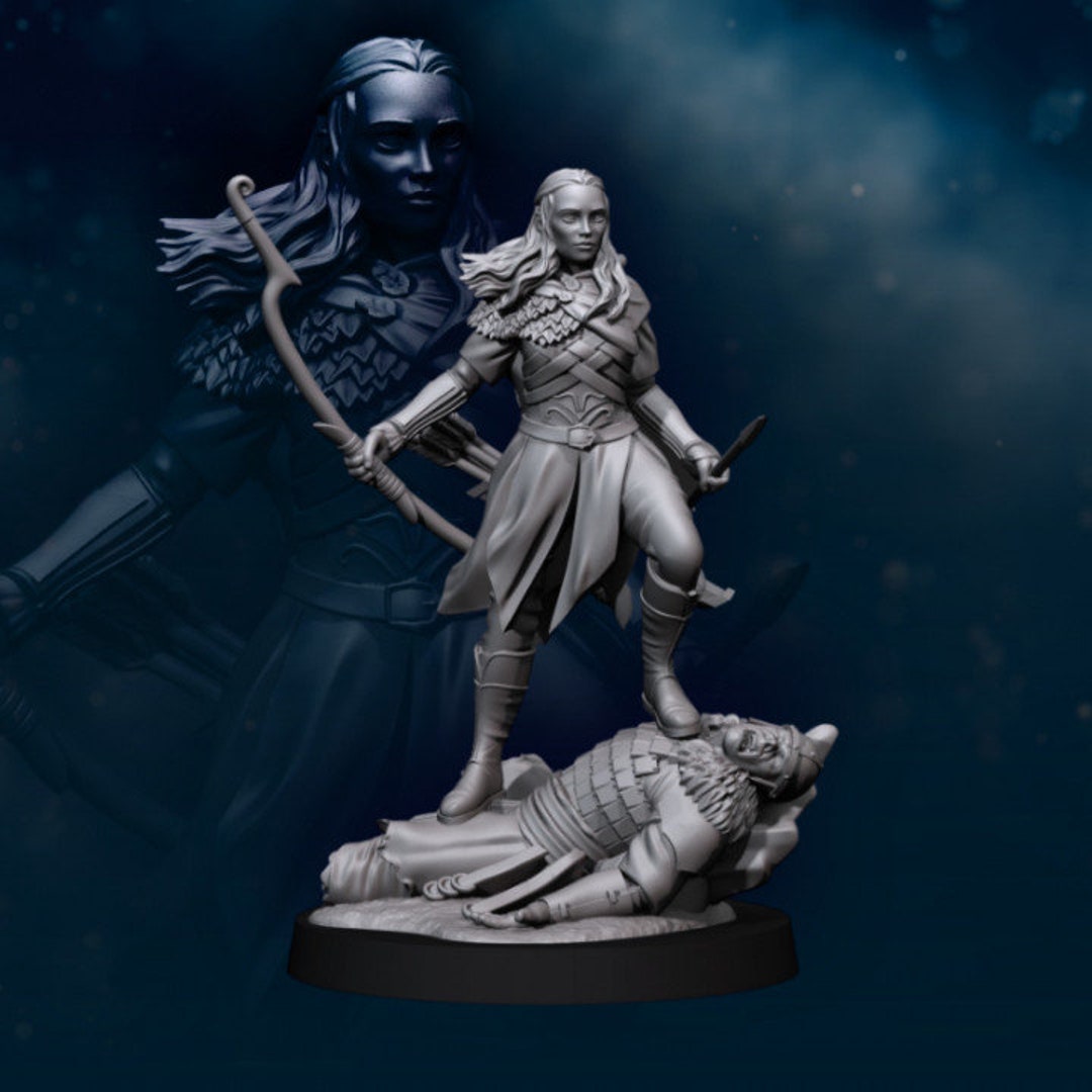 Wood Elf Captain Täel | Davale Games | RESIN | Lord of the Rings ...