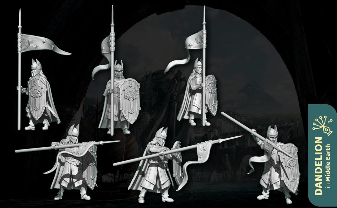Spearmen of the Western Isle | Dandelion in Middle Earth | RESIN | West ...