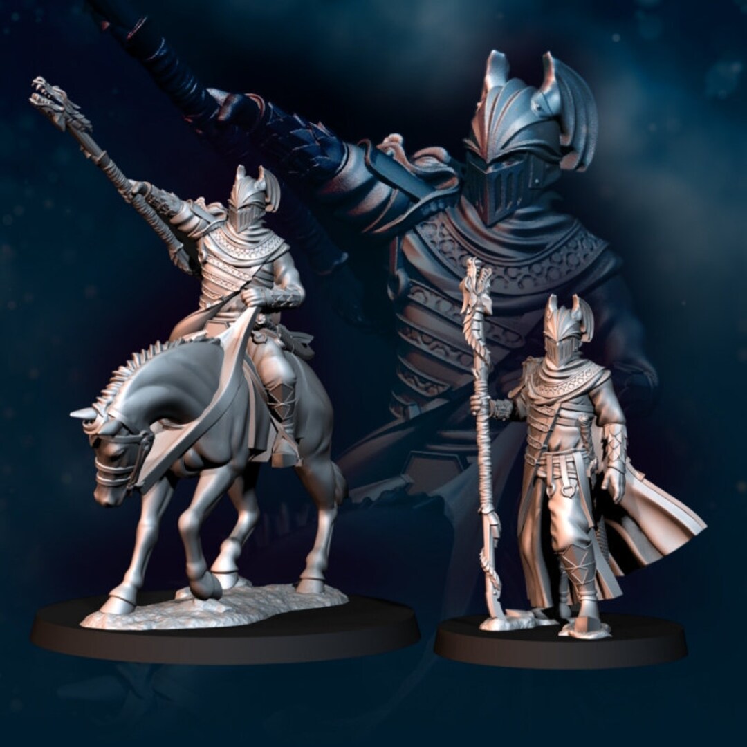 Dragon Army Mage Mounted/foot | Davale Games | RESIN | Lord of the ...