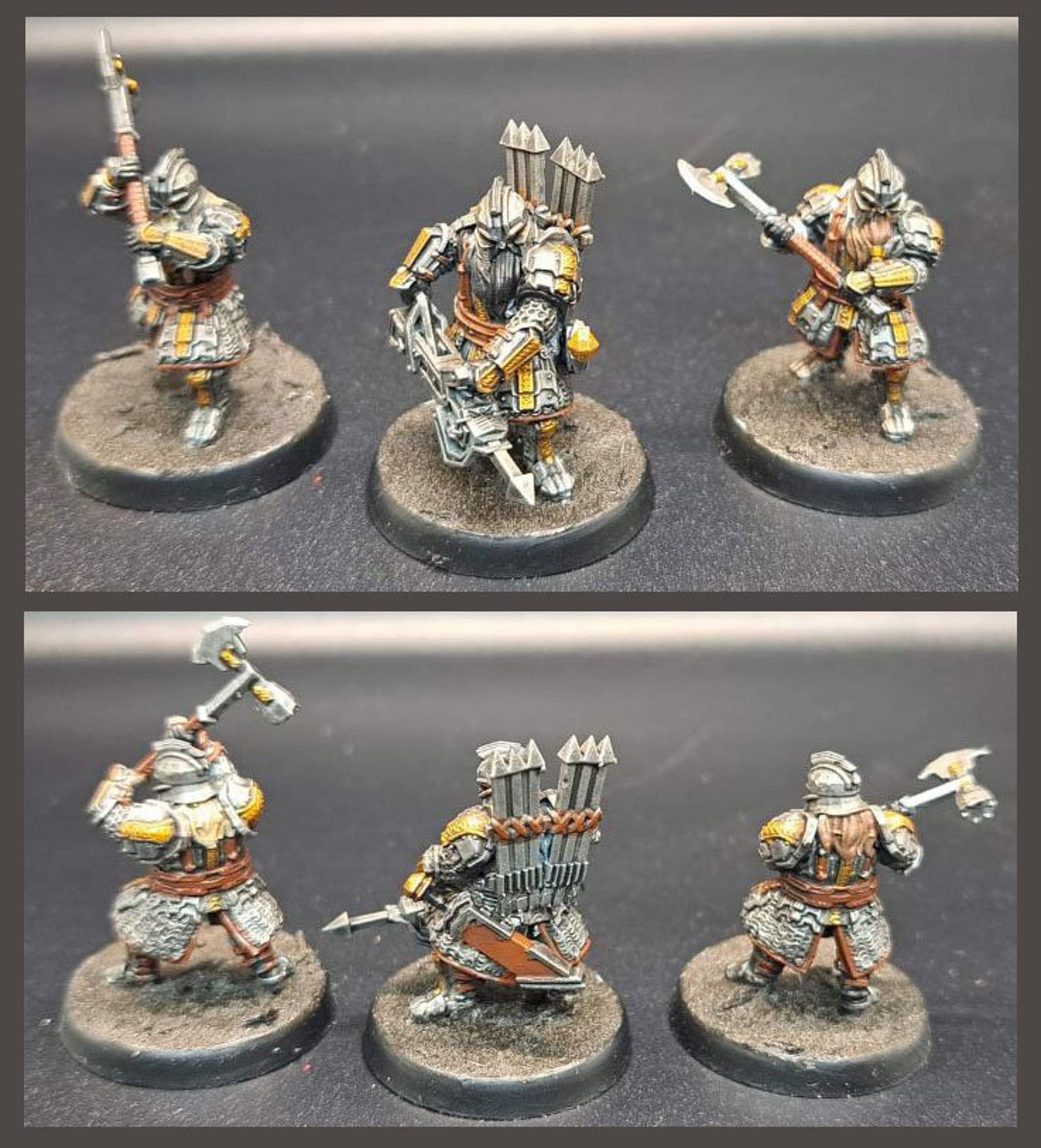 Metal Mountain Dwarf Swordsmen | Dandelion in Middle Earth | RESIN ...
