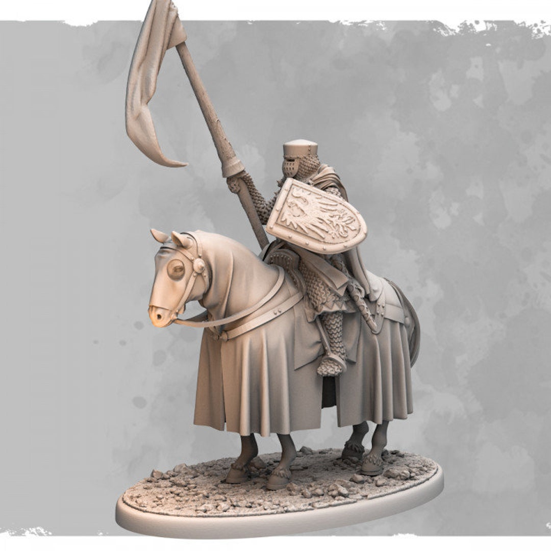 Captain Gideon the Shattered Crown: the Lion and the Wolf RESIN Viking ...