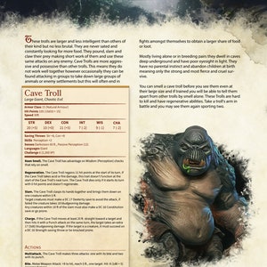 Cave Trolls | Suttungr |RESIN| Servants of the Dark Lord | Fantasy ...