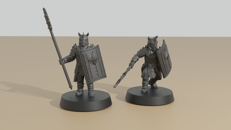 Easterling Immortal Warriors | Quartermaster 3d | RESIN | Easterlings ...