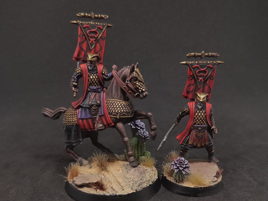 Snake Lord Mounted and Foot Options | Davale Games | RESIN | Fantasy ...