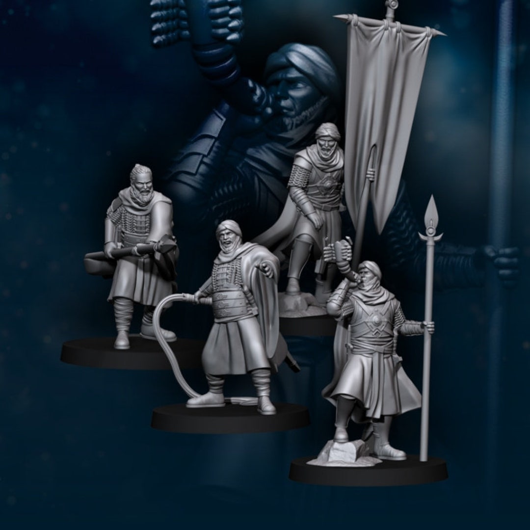 Snake Army Commanders | Davale Games | RESIN | Lord of the Rings ...