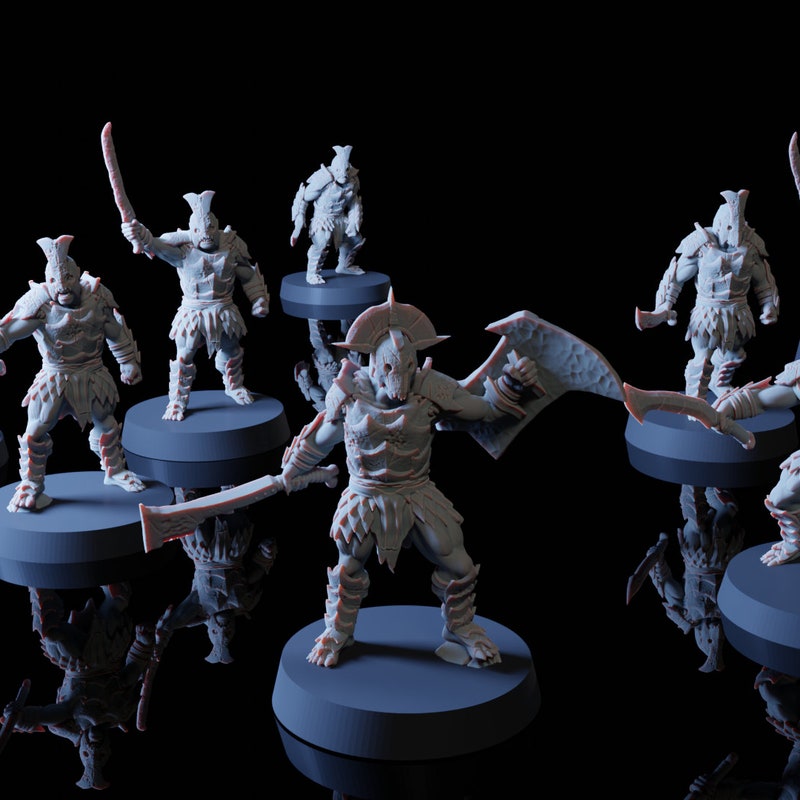 Dark Lord Miniatures Orcs - Etsy