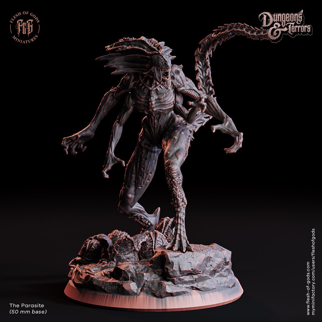The Parasite | | Flesh of Gods | RESIN | the Halloween Collection ...